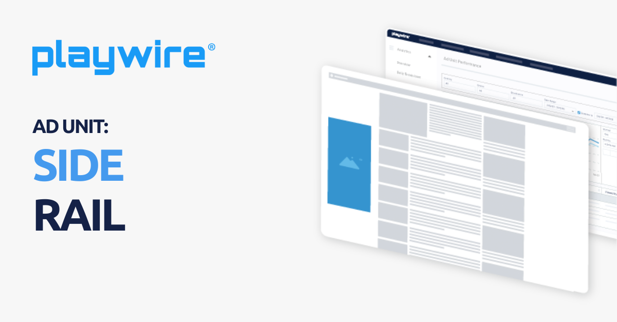 Side Rail Ad Unit | Playwire